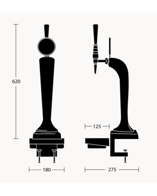 Classic 1-Out - Hand Pumps, Beer Pumps, Fonts, Free Flow Equipment ...